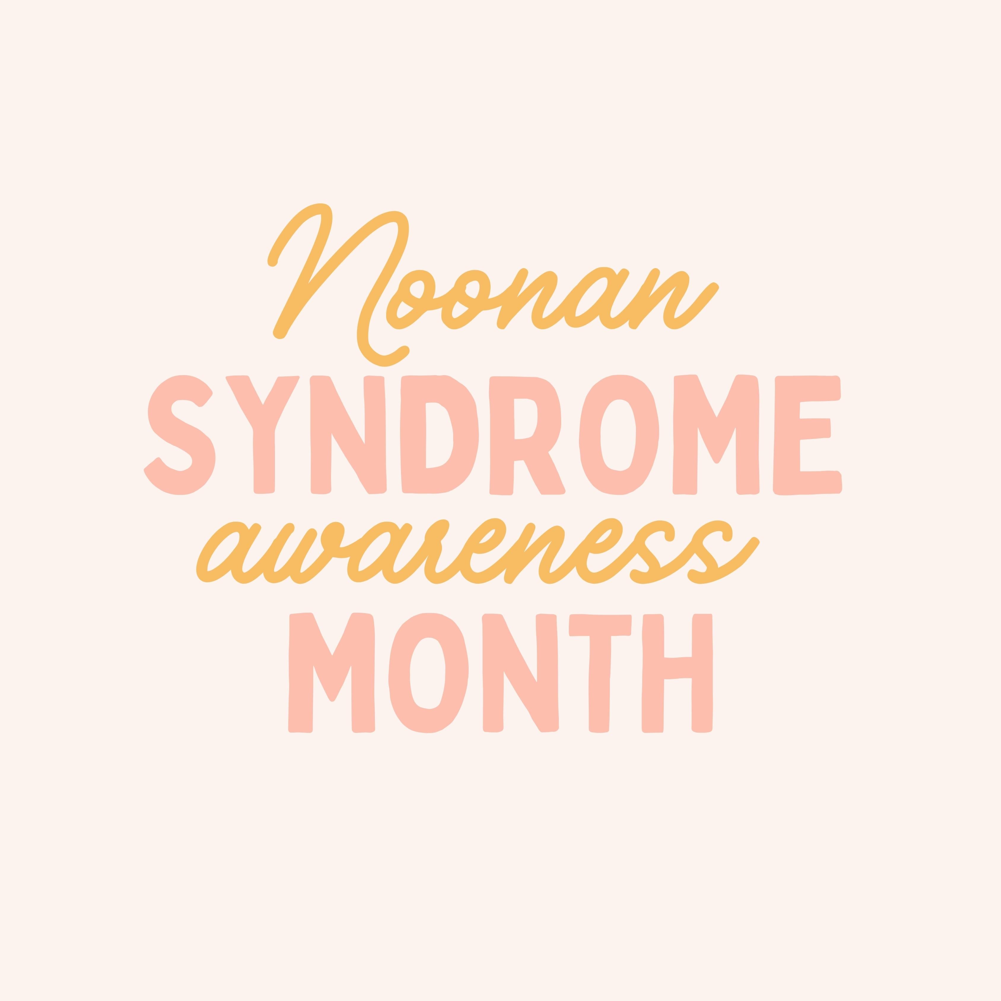 Raising Awareness for Noonan Syndrome - Oh Spit! – Oh-Spit Baby Burpware